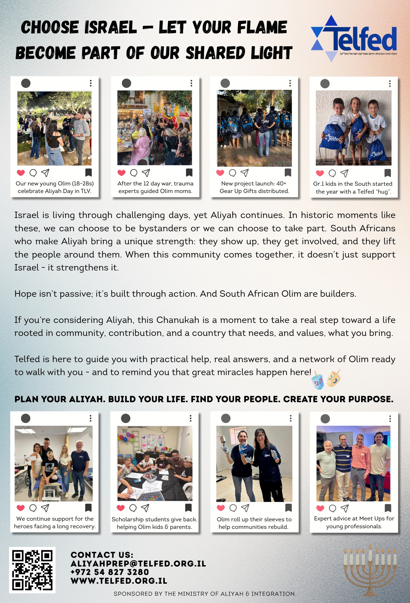 Even in difficult times, people are still making aliyah — choosing hope ...